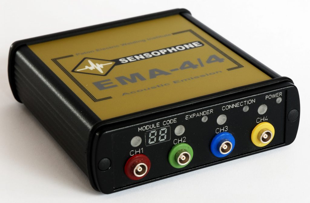 EMA-4/4 and EMA-4/16 Acoustic-Emission Devices – sensophone